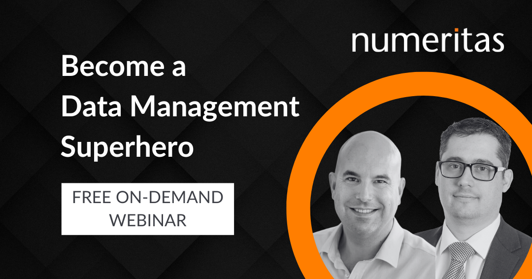 Numeritas & DataBlend - Become a Data Management Superhero - Webinar - Numeritas